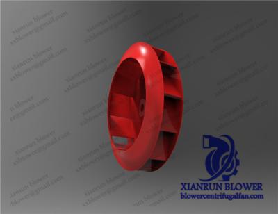 China Steel Centrifugal Fan Backward Curved Impeller 400-3500mm Diameter with Anti-Corrosion Coating for sale