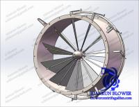 China High Pressure Centrifugal Fan Accessories Air Blower Damper For Second Stage Impeller Wheel for sale