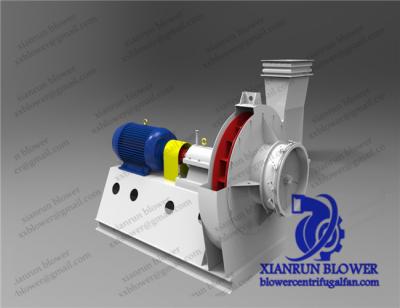 China Heavy Duty Industrial Centrifugal Blower Fan 90-3500mm Impeller 1297-43305 m³/h Flow High Efficiency 70-90% for sale