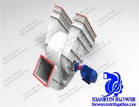 China 380V Double Inlet Centrifugal Industrial Extractor Fan 90-3500mm Impeller 1297-98305 m³/h Flow for sale