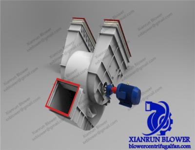 China Double Inlet Centrifugal Exhaust Fan Blower 220V 380V with 3000-25425 Pa Pressure and 1297-98305 m³/h Flow Capacity for sale
