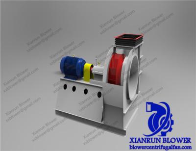 China OEM Backward Curved Centrifugal Industrial Fan Blower 90-3500mm Impeller 1297-83305 m³/h Flow Capacity for sale