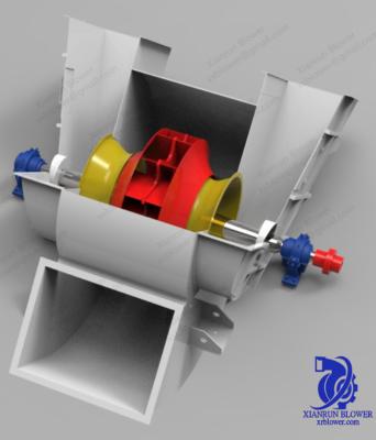 China 480V Industrial Centrifugal Fan 2900rpm 3500mm Impeller for Dust Collection Systems with 25425 Pa Pressure for sale