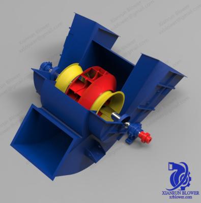 China 25425Pa Large Centrifugal Exhaust Fan Blower with 83305 m³/h Capacity and 90-3500 mm Impeller for sale