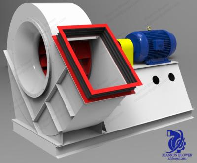 China 5-350KW Industrial Centrifugal Fan High Pressure 220V 380V for Dryer Systems with 3000-25425 Pa Pressure Range for sale