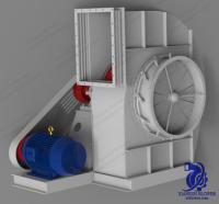 China Custom 350KW Industrial Centrifugal Fan for Dust Collection | 1297-43305 m³/h Air Flow | 3000-25425 Pa Pressure Range for sale