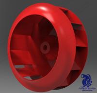 China Backward Inclined Centrifugal Fan 5KW-350KW with 80-90% Efficiency for Industrial Ventilation Systems for sale