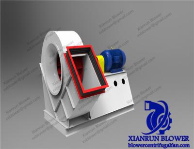China 560-2900 RPM FRP Backward Centrifugal Blower Fan 90-3500mm Impeller 1297-83305 m³/h Air Flow for sale
