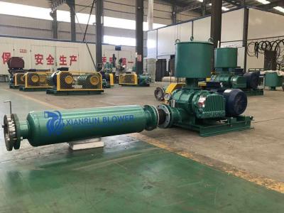 China Carbon Steel Tri Lobe Roots Blower 1297-83305 m³/h Flow 3000-25425 Pa Pressure 85-95% Efficiency for sale