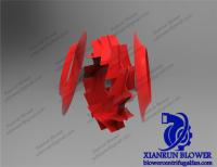 China Wear Resistant Centrifugal Fan Blades Carbon Steel For Cement Plant for sale