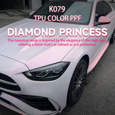 China K079 Diamond Princess TPU Color Car Paint Protection Film Vinyl Wrap Glitter for sale