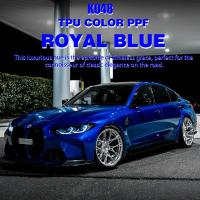 China Royal Blue TPU Color Paint Protection Film Car Vinyl Wrap Suppliers Wholesale for sale