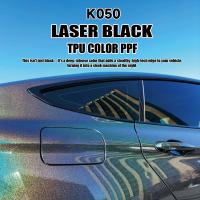 China K050 Laser Black TPU Color Paint Protection Film Vinyl Car Wrap Self Healing for sale