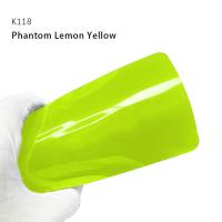 China K118 Phantom Lemon Yellow TPU Color Car Paint Protection Film Best Vinyl Wrap Brand for sale