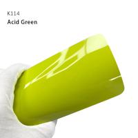 China K114 Acid Green TPU Color Car Paint Protection Film Scratch Anti PPF for sale