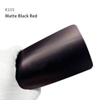 China K103 Matte Black Red TPU Car Color Protection Film Premium Car Wraps for sale
