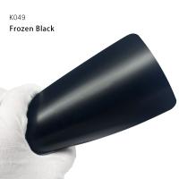 China K049 Frozen Black TPU Color Car Paint Protection Film Wrapping Sticker For Car for sale