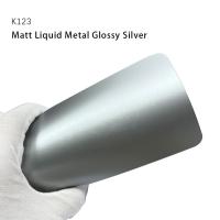 China K123 Matt Liquid Metal Glossy Silver TPU Color Car Paint Protection Film Full  Vinyl Wrap for sale