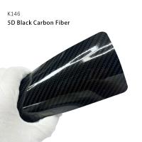 China K146 5D Black TPU Color Car Carbon Fiber Paint Protection Film Forged Vinyl Wrap for sale