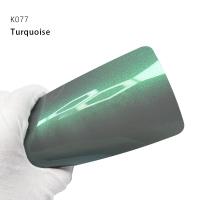 China K077 Turquoise TPU Glitter Diamond Color PPF Self Healing Vinyl Car Wrap for sale