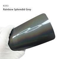 China K093 Rainbow Splemdid Grey Vehicle TPU Color Car Paint Protection Film Chameleon Wrap Vinyl for sale