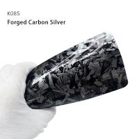 China Forged Carbon Silver Color Paint Protection Film Self Adhesive TPU Car Wrap for sale