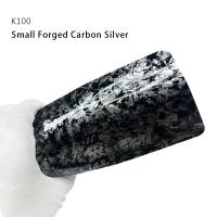 China K100 Small Forged Carbon Fiber Wrap Silver TPU Color Car PPF Film for sale