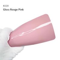 China K028 Gloss Rouge Pink TPU Color Car Paint Protection Film Car Wrap Sticker for sale