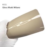 China K031 Gloss Khaki Milano TPU Color Car Paint Protection Film Coloured Ppf Wrap for sale