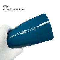 China K019 Gloss Tuscan Blue TPU Color Car Paint Protective Film Glossy Vinyl Wrap for sale