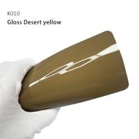 China K010 Gloss Desert Yellow TPU Color Car Paint Protection Film Vinyl Wrap For Tumbler for sale