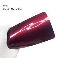 China K033 Liquid Metal Red TPU Color PPF Film Vinyl Car Wrap for sale