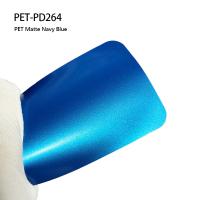 China PET-PD264 PET Matte Navy Blue Pvc Self Adhesive Vinyl Film for Car Decoration for sale