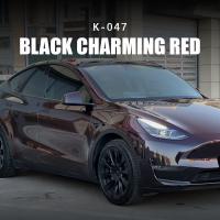 China Black Charming Red TPU 7.5mil Color Paint Protection Film K-047 for Car for sale