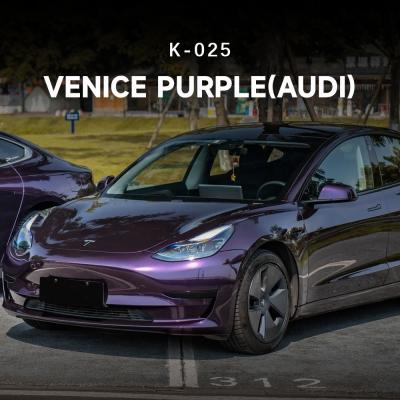 China Venice Purple Audi TPU Color PPF Self Healing Car Wrap 7.5mil K-025 for sale