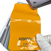 China Vitality Orange McLaren TPU Automotive Protective Film Custom Vinyl Wrap 7.5mil K-061 for sale
