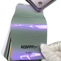 China Dreamlike Grey Purple TPU Color Car Paint Protection Wrap 7.5mil K-069 for sale
