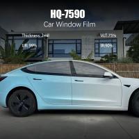 China HQ-7590 Car Window Tint Film 2.0 Mil With 90% IR And 99% UR for sale