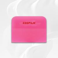 China KP19 Thicken Flexible Car Film Tools Plastic Wallpaper Smoother Pink Scraper for sale