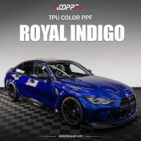 China Royal indigo TPU Car Color Film Self Healing PPF Wrap 7.5mil K-022 for sale