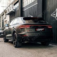 China 8.0 Mil Carbon Fiber Vinyl Wrap Rolls For Car Small Forged Carbon Silver for sale