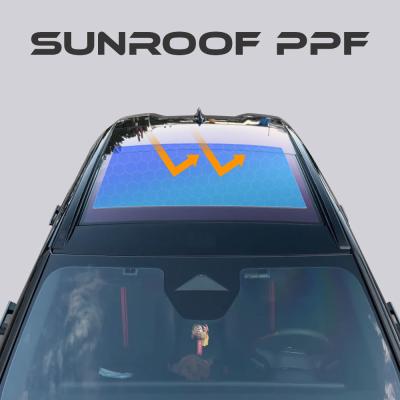 China Protective Film UV Proof Car TPU Sunroof Film PPF Screen Protector for sale