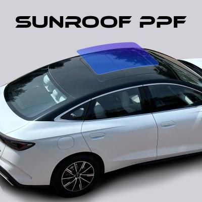 China 7.5 mil Thickness Car Sunroof Film PPF TPU Raw Film Is Imported From USA Roll for sale