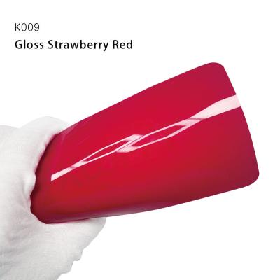China K009 Gloss Strawberry Red Car Paint Protection Film for sale