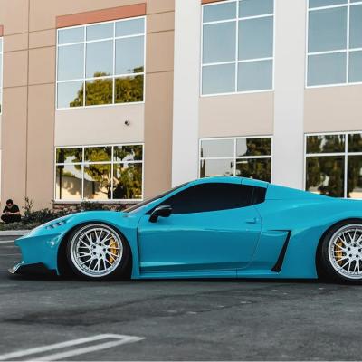 China K020 Gloss Miami Blue TPU Color Car Wrap Film Vinyl Roll for sale