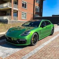 China Mamba Green TPU Color Paint Protection Film For Dry Or Wet Patches for sale