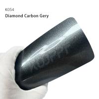 China Diamond Carbon Gery Colour  1.52*16m TPU 8.0 Mil Car Paint Protection Film for sale