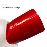 China Liquid Metal Orange TPU Color Paint Protection Film Premium Car Color Film for sale