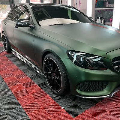 China Car Self Healing Film TPU Super Matte Green Matte Protection Film Car Wrapping Sticker for sale