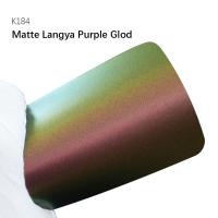 China Matte Langya Purple Glod Self Healing TPU PPF Car Wrap Vinyl Matte Wrap Car Film Sticker for sale